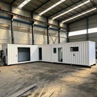 China Modern Luxury 20HC Prefabricated Flat Pack Steel Frame House Container Homes Prefab Tiny Home House ADUs for sale