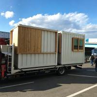 China 10HC High Durability Customizable Outdoor Kiosk Fast Build Steel Frame Modular Container Houses Prefab Container Shops Coffee for sale
