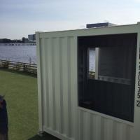 China 10HC High Durability Customizable Outdoor Kiosk Fast Build Steel Frame Modular Container Houses Prefab Container Shops Coffee for sale