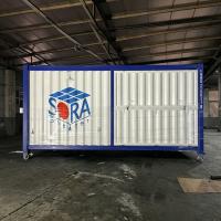 China 20HC Solar Energy Charging Station Container House Integrated Battery Energy Storage Container Prefab Steel Charging Cabin for sale