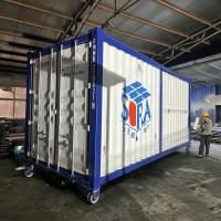 China 20HC Solar Energy Charging Station Container House Integrated Battery Energy Storage Container Prefab Steel Charging Cabin for sale