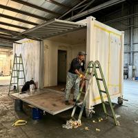 China 20HC Solar Energy Charging Station Container House Integrated Battery Energy Storage Container Prefab Steel Charging Cabin for sale