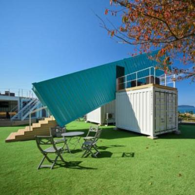 China Modern Contemporary Modular Container Cafe Coffee Shop Design Portable Prefab with Trendy Home Style for Urban Pop Spaces for sale