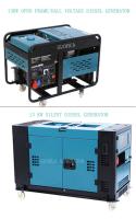 China 12kw/13kw/15kw/20kw Small Silent Diesel Generator for Home Rated Voltage 220V/220V 380V for sale