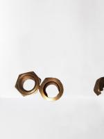 China Bruss Casting Stainless Steel Hex Weld Nuts for Heavy-Duty Exhaust Pipe Applications for sale