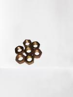 China Bruss Casting Stainless Steel Hex Weld Nuts for Heavy-Duty Exhaust Pipe Applications for sale