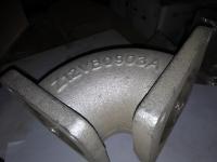 China Jichai Construction Machinery Copper Exhaust Pipe Elbow with ISO9001 Certification for sale