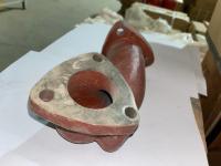 China 190 Series Gas Generator Iron Casting Engine Parts Elbow Bend Siphonium at Competitive for sale