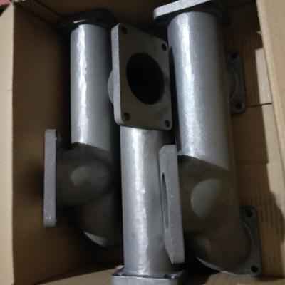 China Aluminum Alloy Water Jacket Exhaust Pipe Subassembly Part Number 127.09.10A for Boats for sale