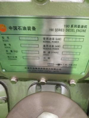 China Chidong Diesel Engine Parts Model 12V190 Fixed Installation and Water Cooling Method for sale