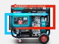 China Land 5/6/8/10kw Household Silent Diesel Generator Set with AC Three Phase Output for sale