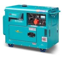 China Land 5/6/8/10kw Household Silent Diesel Generator Set with AC Three Phase Output for sale