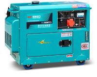 China Land 5/6/8/10kw Household Silent Diesel Generator Set with AC Three Phase Output for sale