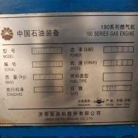 China AC Three Phase Output Type 200kW H16V190 Chidong Jichai Jinan Gas Generator for Solutions for sale