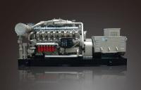 China Jichai 1000kw Gas Generator 1200GF-T Engine Model H16V190zdt at The Piston Pin 16V190 for sale