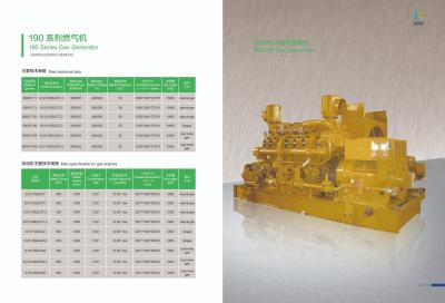 China 190 Series 500GF-T3 Gas Generators and Related Spare Parts for AC Three Phase Output for sale