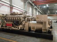 China 16V190 Natural Gas Generator 1200kW 1000r/Min H16V190zlt-2 for High Power Needs for sale
