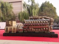 China 20-Cylinder Gas Generator Sets 1500kw Stationary Power Station with Standard Standard for sale