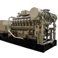 China 1MW Gas Generator Sets with V Style Cylinder Arrangement and AC Three Phase Output Type for sale