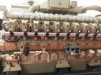 China 1MW Gas Generator Sets with V Style Cylinder Arrangement and AC Three Phase Output Type for sale