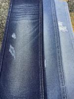 China 68%Cotton 10X7 Rigid Cotton Denim Fabric For Boyfriend Pants Or Lady Jeans for sale