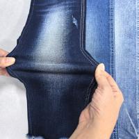 China Weak Stretch  TWILL Style Cotton Polyester DARK BLUE Denim Fabric  JSD3245 9.4OZ for fashion jeans for sale