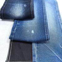 China In-Stock Items High Stretch  Style TWILL  DARK INDIGO Denim Fabric 11oz For Jeans for sale