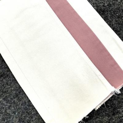 China 290GSM WHITE 100% Cotton Twill Fabric After Wash With Peach Brush for sale