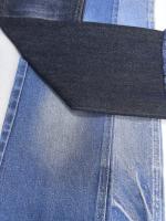 China 98% Cotton 2% Spandex Cotton Spandex Denim Fabric 9.7oz Super Dark Blue 66'' 67'' for sale
