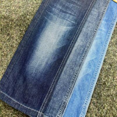 China Cotton T400 stretch medium weight denim fabric 8 OZ for sale