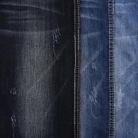 China Shrink-resisitant COTTON POLYESTER SPANDEX DENIM FABRIC JX767-3 9.3oz for sale