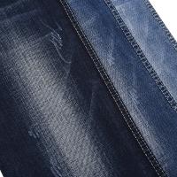China Shrink-resisitant COTTON POLYESTER SPANDEX DENIM FABRIC JZT556 10.9oz for sale
