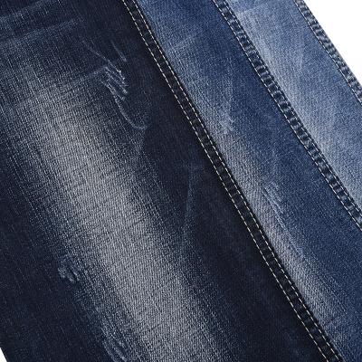 China Shrink-resisitant COTTON POLYESTER SPANDEX DENIM FABRIC JZT556 10.9oz for sale
