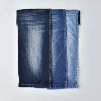 China Shrink-resisitant COTTON POLYESTER SPANDEX DENIM FABRIC JSD3245 10OZ for sale