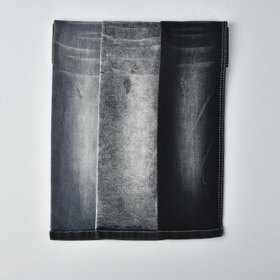China Shrink-resisitant COTTON POLYESTER SPANDEX DENIM FABRIC QY021-1 7.9 oz for sale
