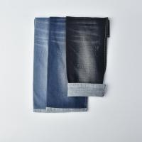 China Shrink-resisitant Cotton Polyester Spandex Stretch Denim Fabric QY024-1 11.3 oz for sale