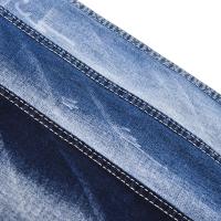 China Dark Blue Cotton Polyester Spandex Stretch Denim Fabric QY040 8.5oz  For Jean for sale