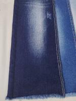 China Dark Blue Stretch  9.2oz 180CM Full Width Denim Fabric With 10*21/40  Construction for sale