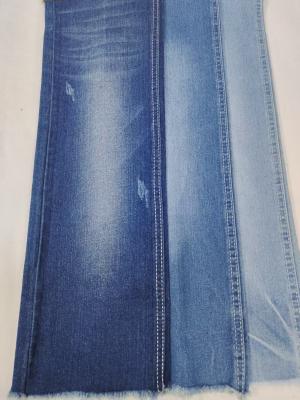 China 10oz Stretch  Cotton Polyester Denim Fabric With 10*21/40 Construction For Denim Pants for sale