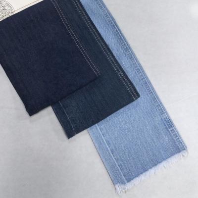 China 10oz Dark Blue Herringbone Jacquard Denim Fabric  Stretch Free For Jeans Or Coat In-Stock for sale