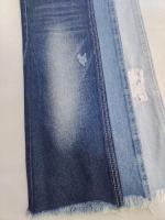 China Cotton Polyester Rayon Denim Fabric With 7*7 Construction 12.2oz For Denim Pants for sale