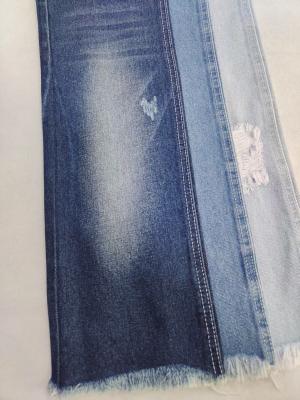 China Cotton Polyester Rayon Denim Fabric With 7*7 Construction 12.2oz For Denim Pants for sale