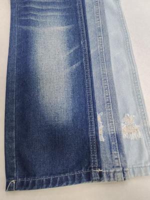 China Cotton Polyester Rayon  Denim Fabric With 180cm Full Width 9.6oz For Lady Jeans for sale