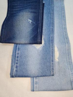 China 11.4oz Heavy Weight Cotton Polyester DARK INDIGO Denim Fabric 10S For Jeans for sale