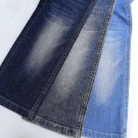 China 175cm Width Breathable Stretch 99 Cotton Dark Blue Denim 8.6oz for sale
