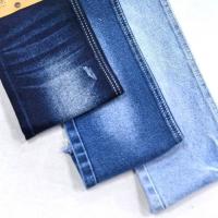 China Yarn Count 7x10/70 Woven Stretch Heavy Weight Dark Blue Denim Fabric 12.5 oz JSD3242 for sale