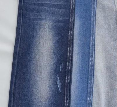 China Stretch Mid-stretch Dark Blue Denim Fabric 11.4 oz JSD3042 with 8OE*16/70TR Yarn Count and Stretch for sale