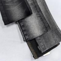China 70% Cotton 28% Polyester 2% Spandex Heavy Weight Black Twill Denim Fabric 11.2oz For Apparel-Skirts Durable for sale