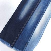 China Style TWILL Anti-shrink Tri-core Spandex Cotton Yarn High Stretch Denim Fabric 11oz JSD3160 for sale