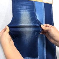 China 9oz Hight Stretch 70% Cotton 28%polyester 2% Spandex Denim Fabric for Apparel-Jeans High Stretch 16*200 Yarn Count for sale
